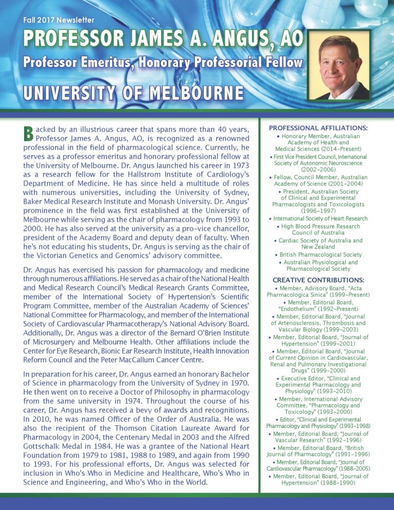 Sciences - Who`s Who Newsletters