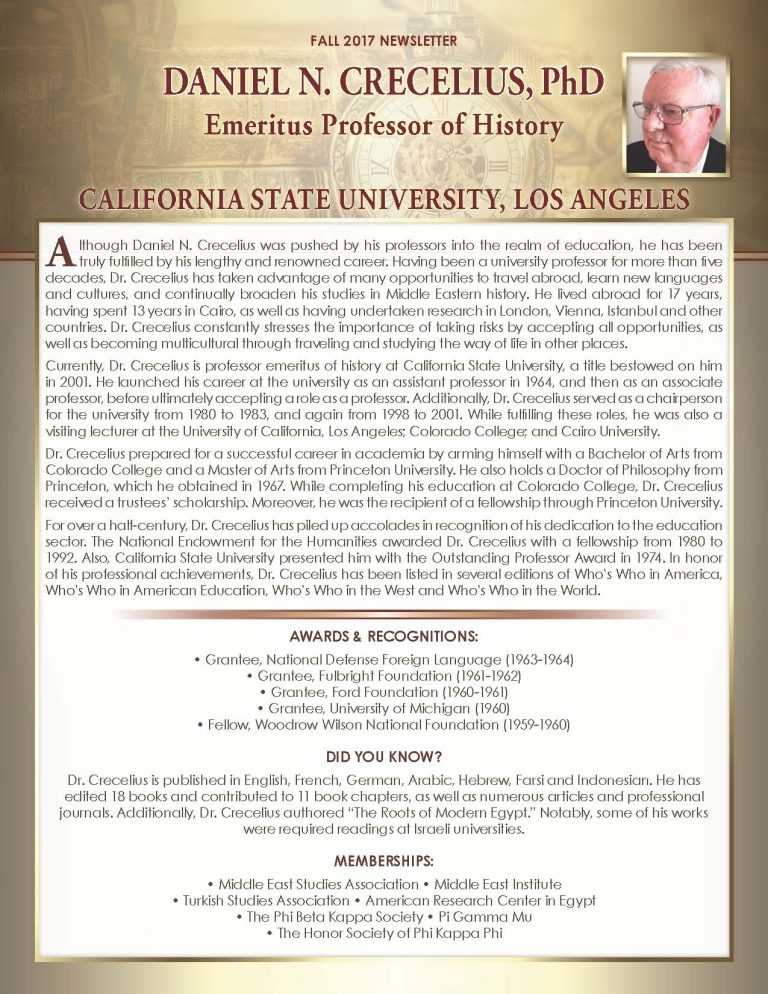 Education - Who`s Who Newsletters