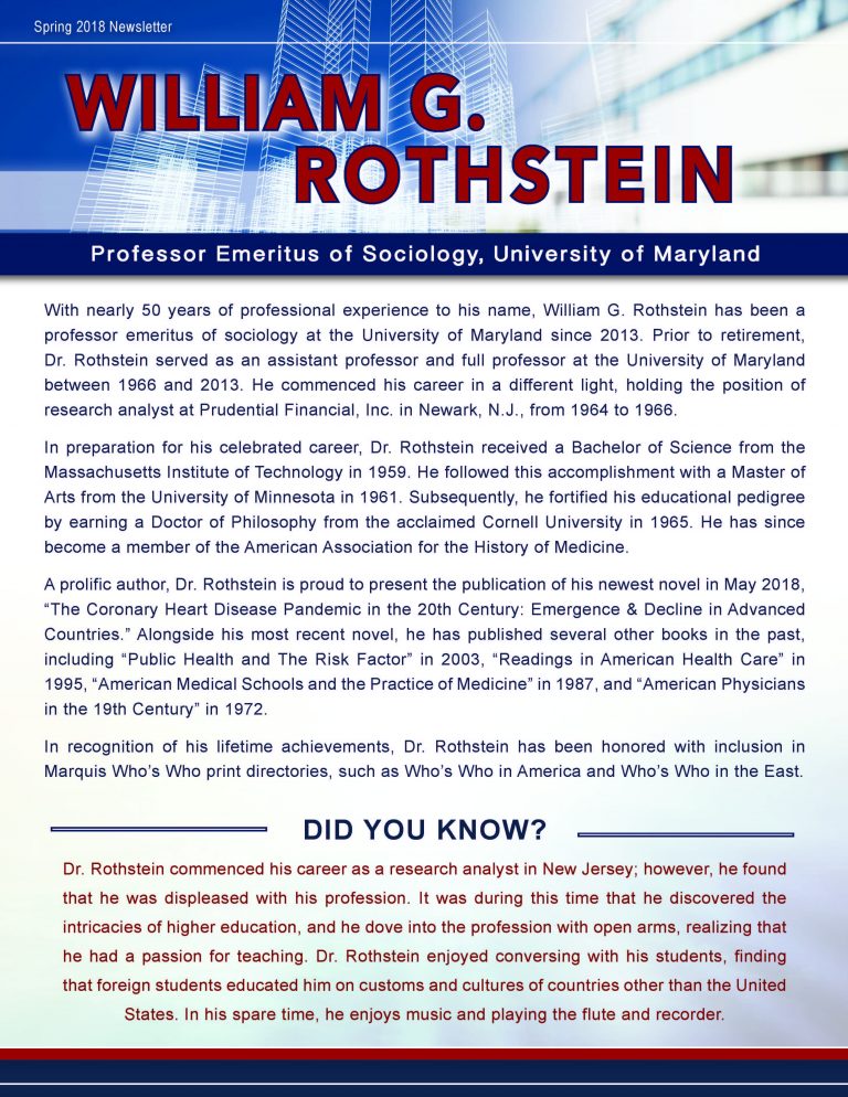 Education - Who`s Who Newsletters