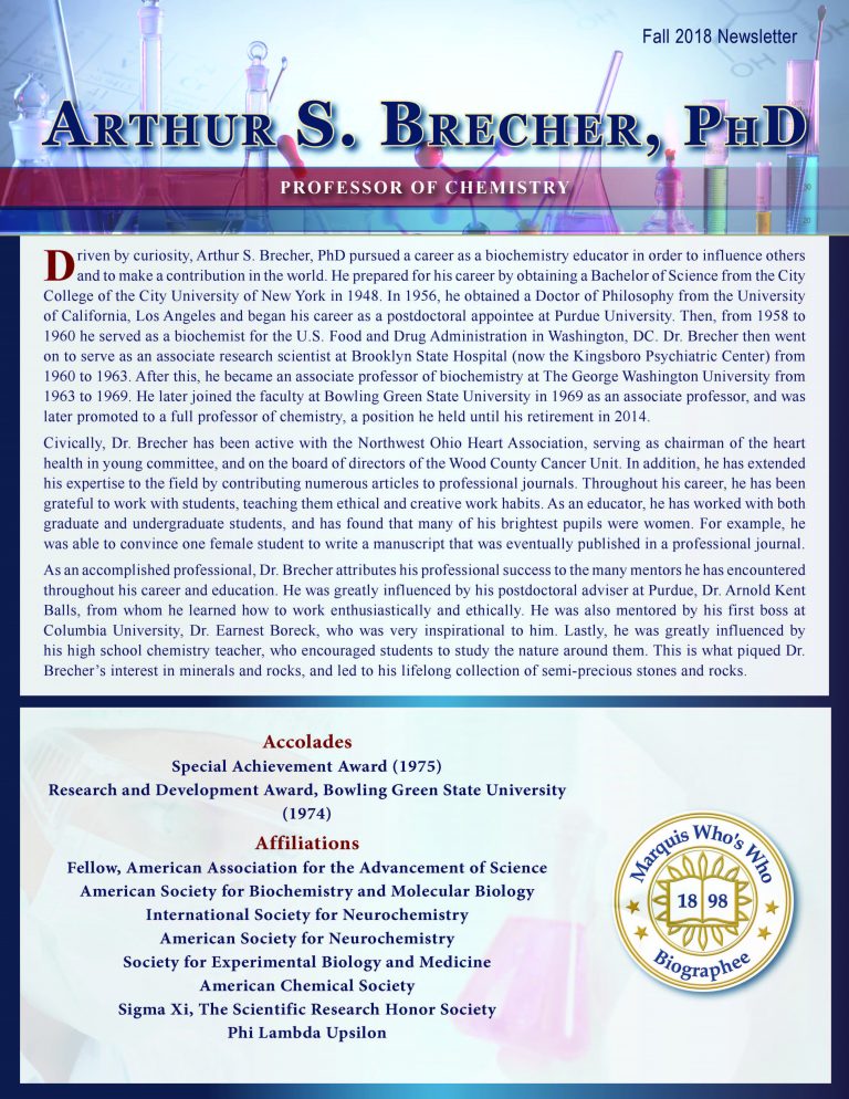 Education - Who`s Who Newsletters