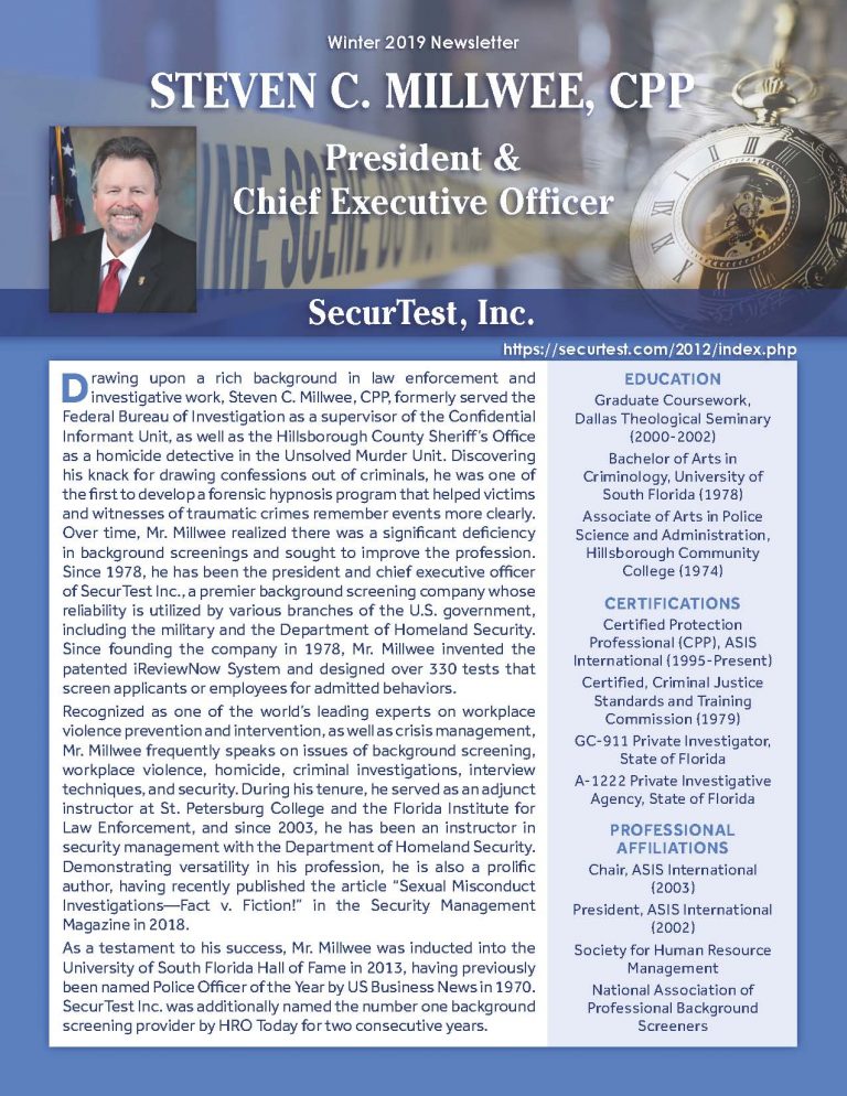 Public Service - Who`s Who Newsletters