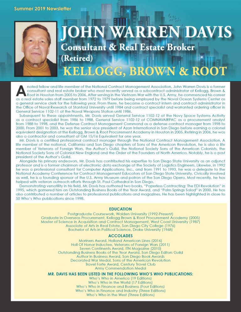 Consulting - Who`s Who Newsletters