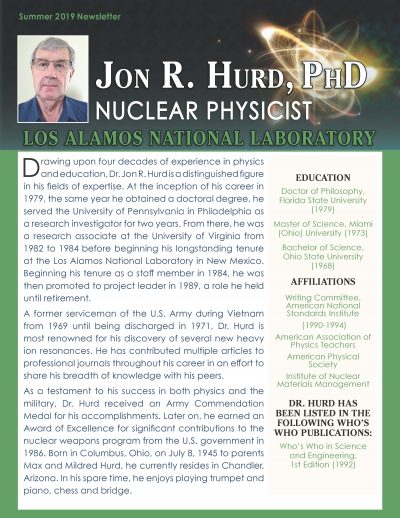 Sciences - Who`s Who Newsletters