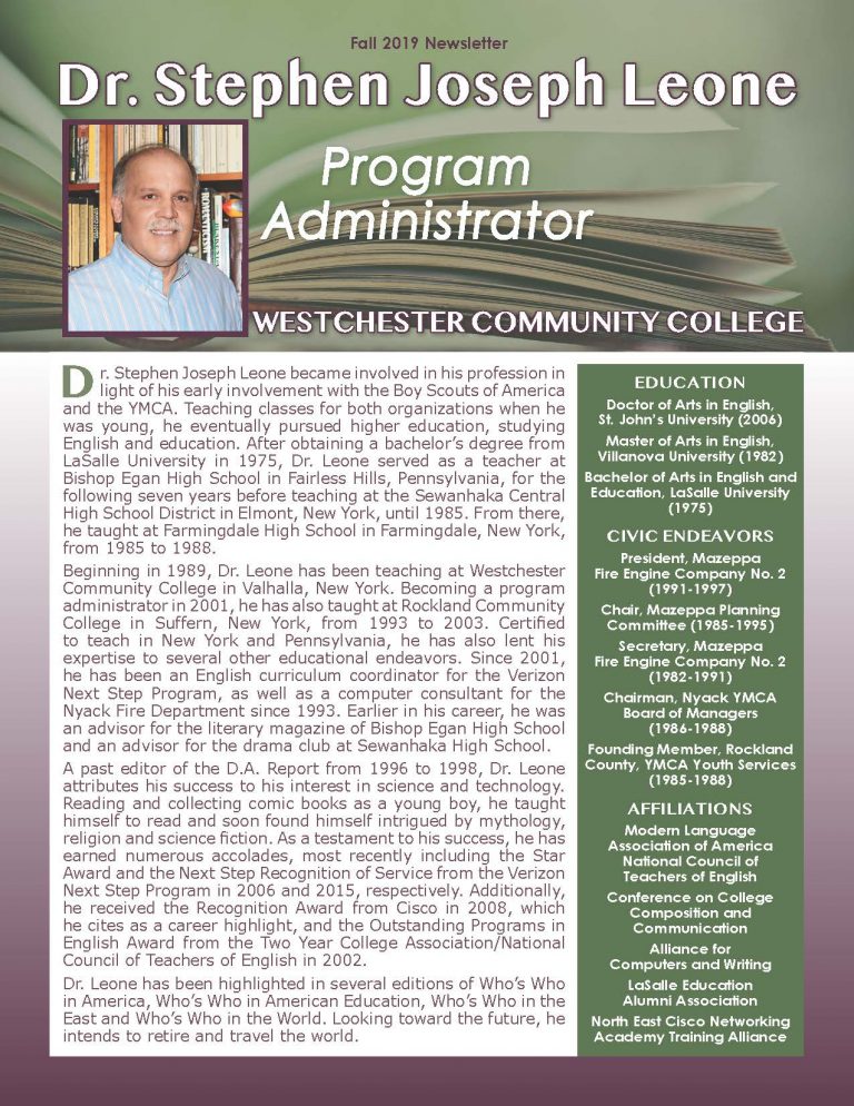 Education - Who`s Who Newsletters